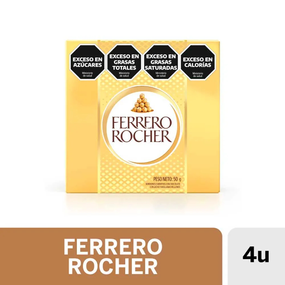 FERRERO ROCHER X 4 UNIDADES